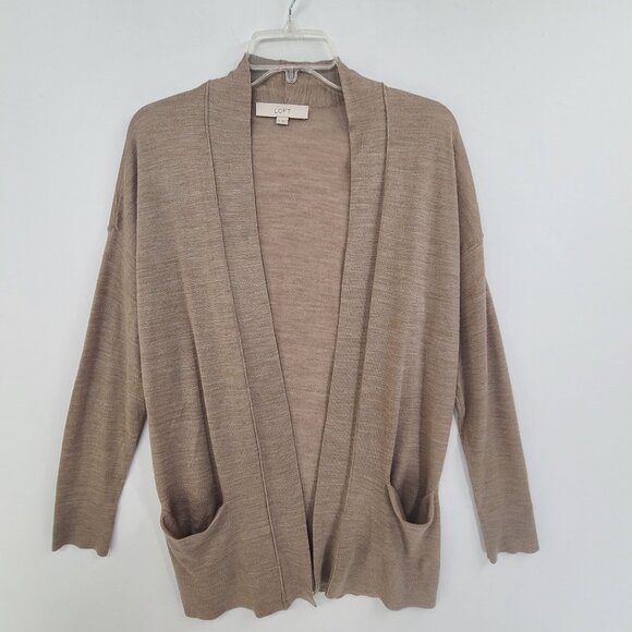 LOFT | Sweaters | Loft Womens Long Sleeve Cardigan Sweater Duster ...